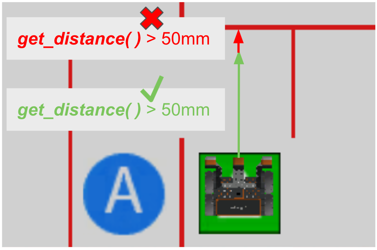 Vex Cs Unit 5 Detecting Walls From A Distance Lesson 2 Using Comparison Operators